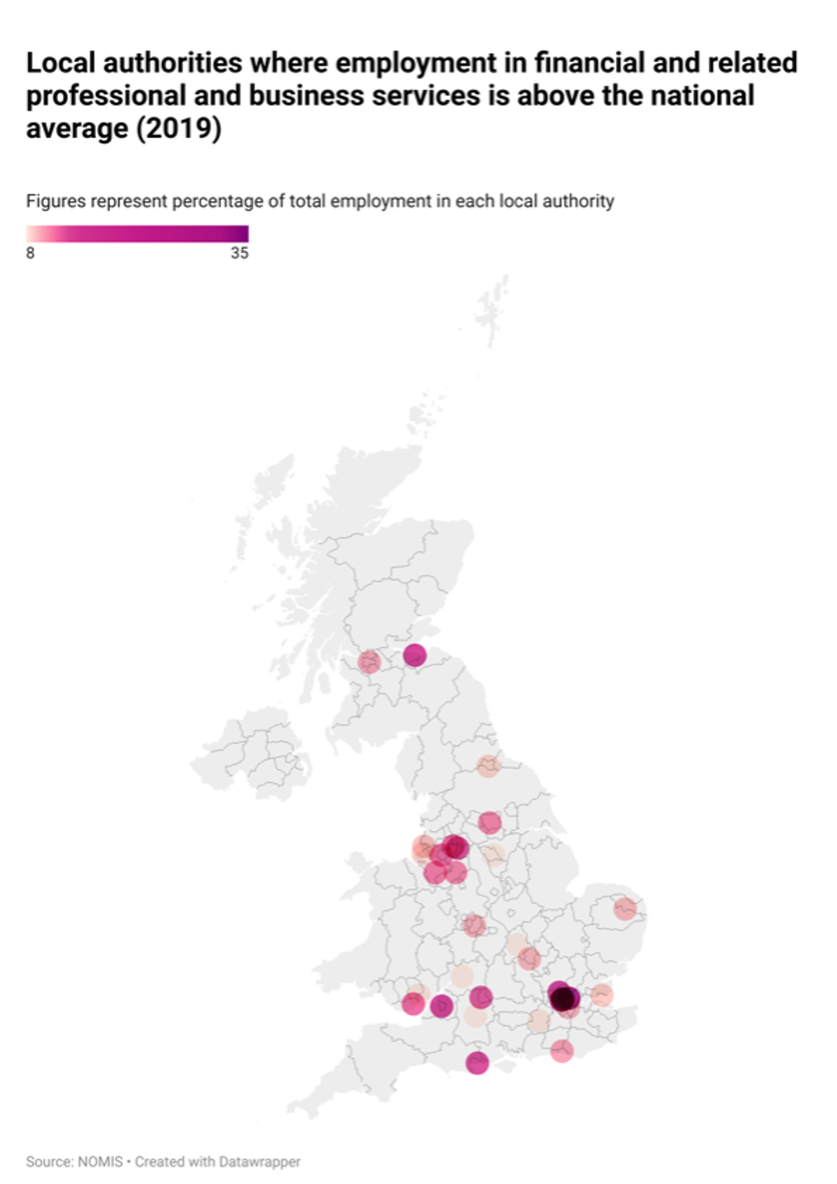 Brexit matters for financial services beyond the City of London - UK in ...