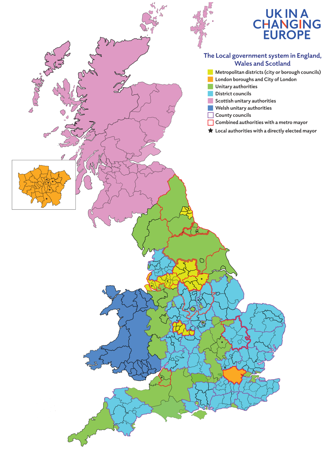 Local government in England, Scotland and Wales - UK in a changing Europe