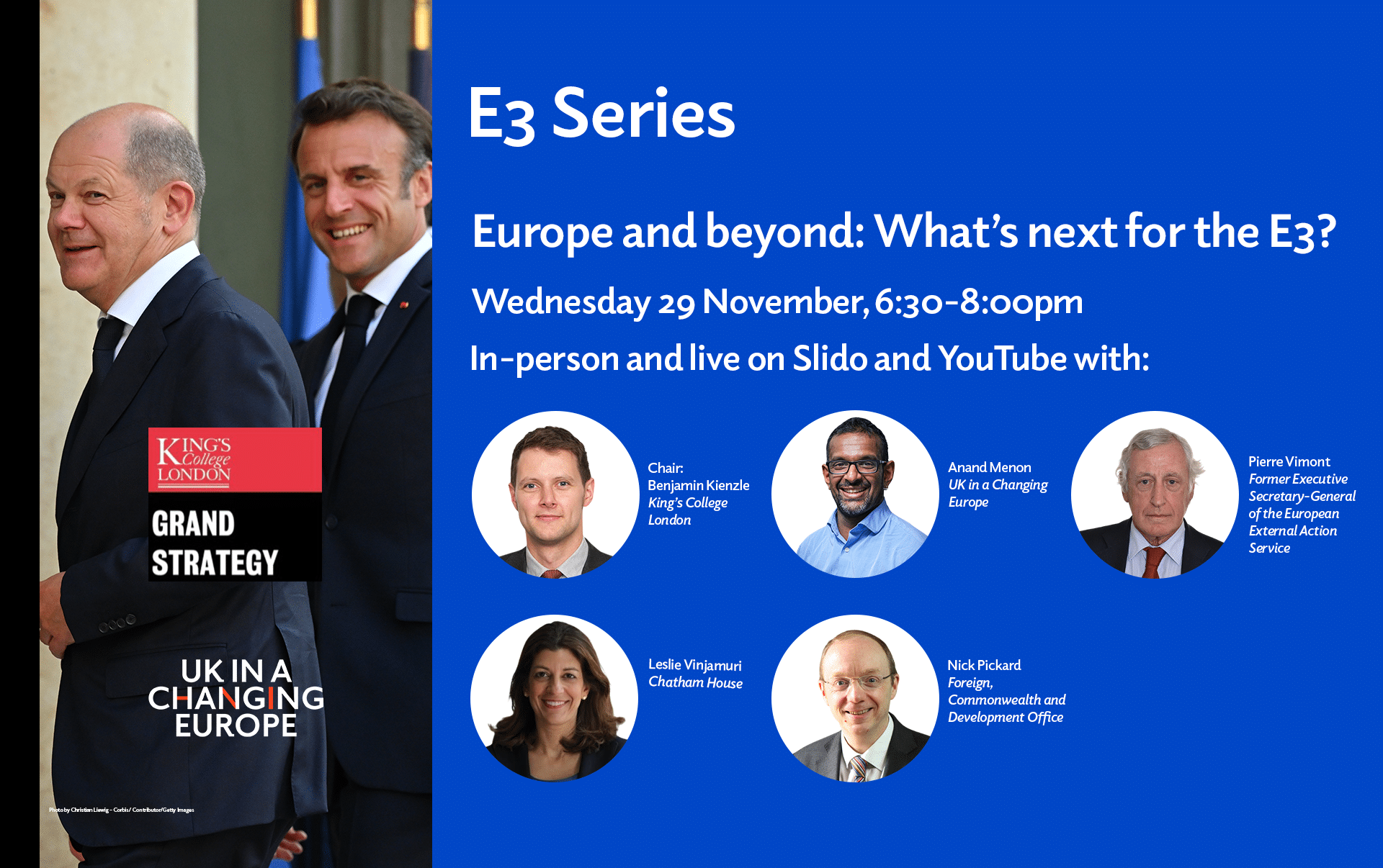 E3 Series - Europe and beyond: what's next for the E3? - UK in a ...