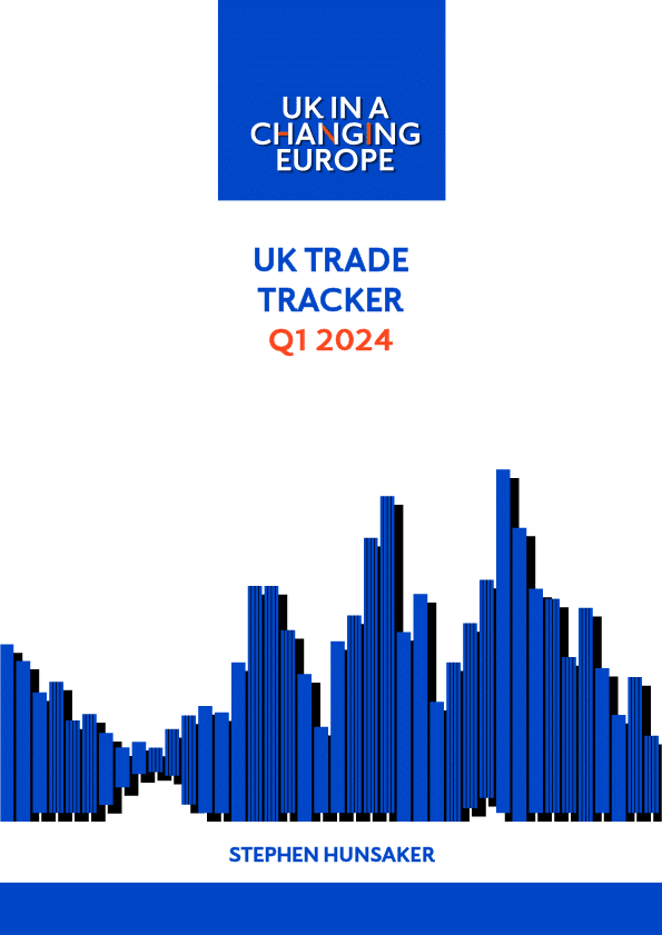 UK Trade Tracker Q1 2024 - UK in a changing Europe