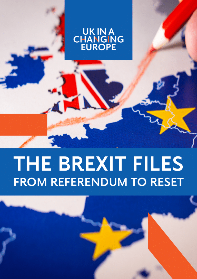The Brexit Files: from referendum to reset - UK in a changing Europe