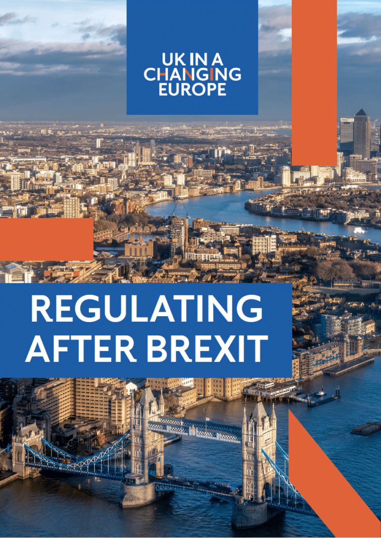 Regulating after Brexit - UK in a changing Europe