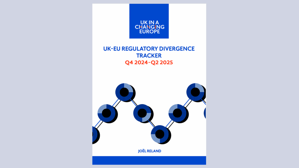 UK-EU Divergence Tracker Q1 2026 - UK in a changing Europe