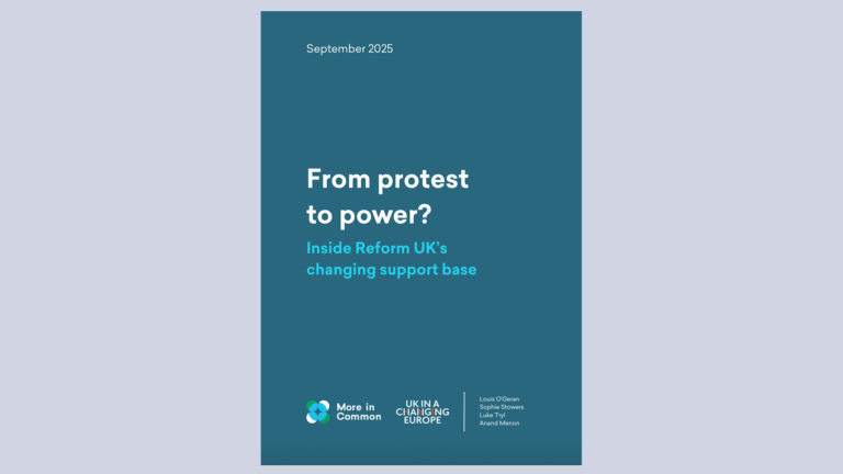 Choices and challenges for UK foreign policy - UK in a changing Europe