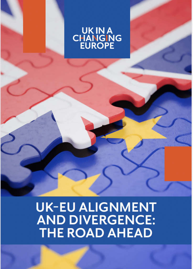 UK-EU alignment and divergence: the road ahead - UK in a changing Europe