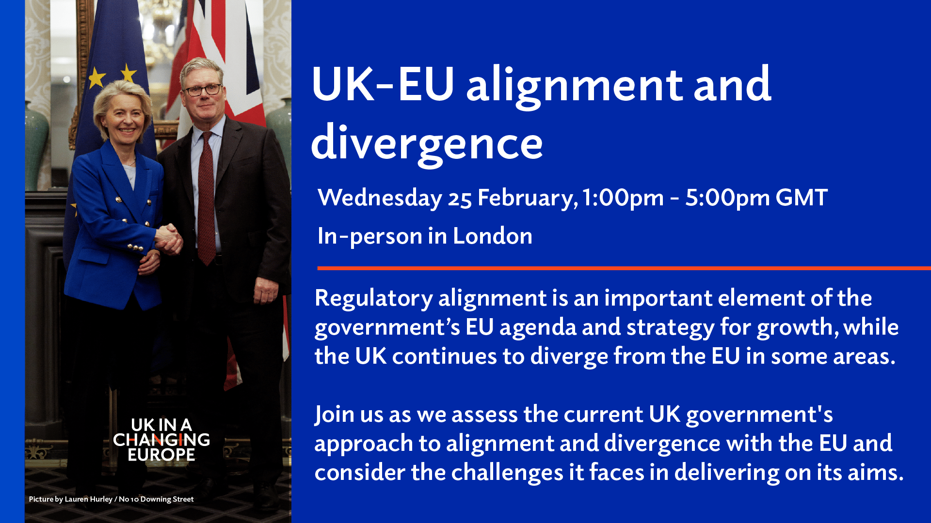 UK-EU alignment and divergence - UK in a changing Europe