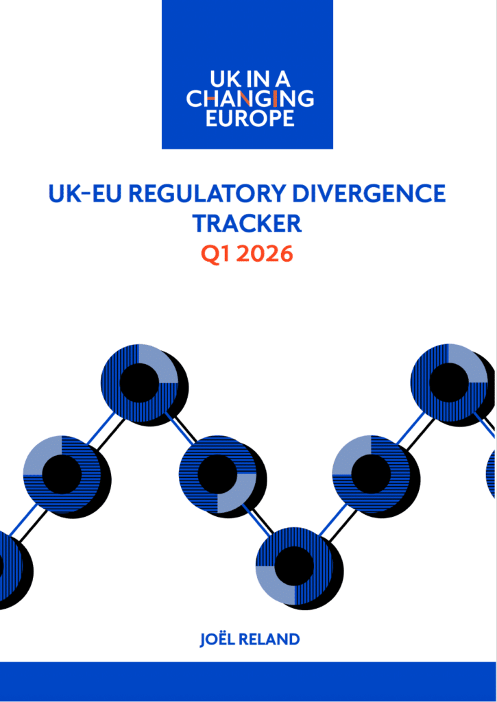 UK-EU Divergence Tracker Q1 2026 - UK in a changing Europe